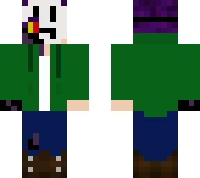 corrupted mask | Minecraft Skin