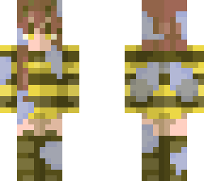 frozen bee + je + | Minecraft Skin