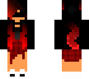 Ultima Wolf Girl With Blindfold(ART NOT MINE) | Minecraft Skin