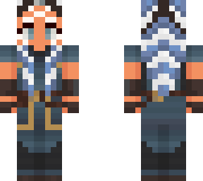 Ahsoka Tano Civilian Jumpsuit | Minecraft Skin