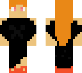 Black dress | Minecraft Skin