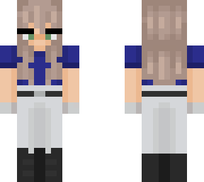 Blue English Equestrian Attire - EquineFear | Minecraft Skin