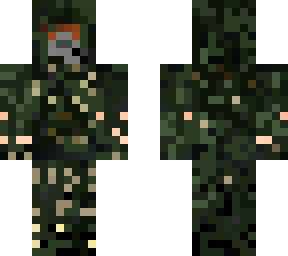 Call of duty Ghost (Ghillie suit) | Minecraft Skin