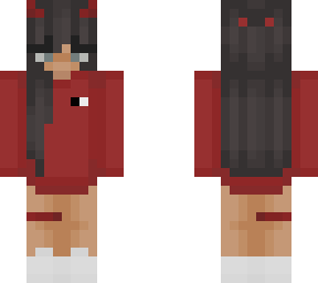 Cute Red Girl | Minecraft Skin