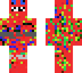 Gliched monster | Minecraft Skin