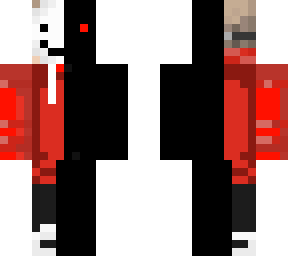 half evil red dream | Minecraft Skin