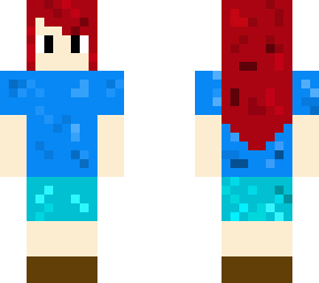 Nimona as a child | Minecraft Skin