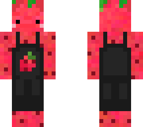 Strawberry Skin Edit | Minecraft Skin