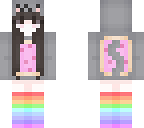 rainbow cat | Minecraft Skins