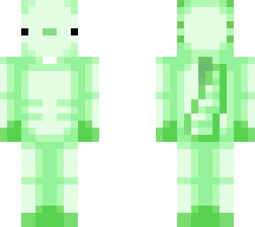 green axolotl | Minecraft Skin