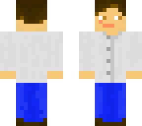 cool light blue skin | Minecraft Skins