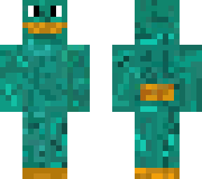 Perry The platypus | Minecraft Skin