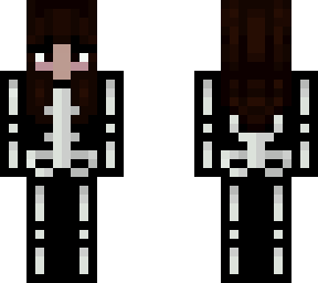 skeleton girl | Minecraft Skins