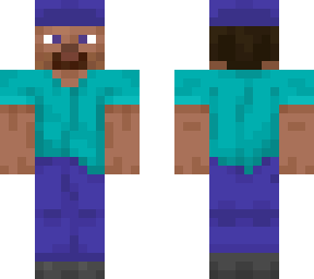 steve with hat | Minecraft Skins