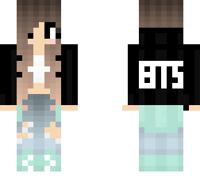 ARMY BTS Girl | Minecraft Skin