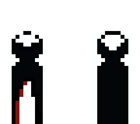 black/red dress | Minecraft Skin