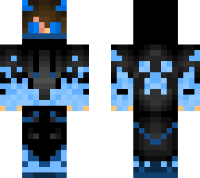 conner skin v1 blue | Minecraft Skin