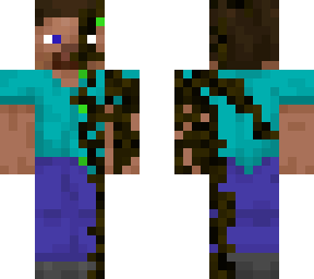 Corrupted Steve | Minecraft Skin