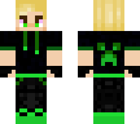green gamer | Minecraft Skin