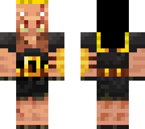 Hooded hoglin brute | Minecraft Skin