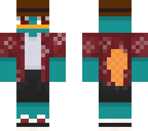 perry the platypus | Minecraft Skin