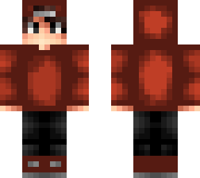 Red hoodie | Minecraft Skin