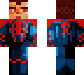 spiderman unmasked | Minecraft Skins