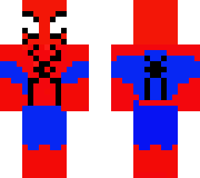 spiderman with peter parker | Minecraft Skin