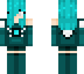 Warden girl’s twin sister | Minecraft Skin