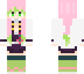 ~ Mitsuri Kanroji ~ | Minecraft Skin