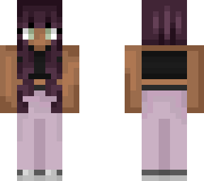 !purple power! | Minecraft Skin