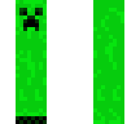 Bare Bones Creeper | Minecraft Skin