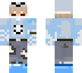 best snowfox boy | Minecraft Skin