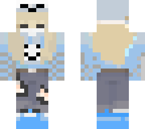 better snow fox girl | Minecraft Skin