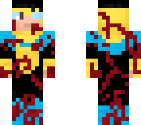 mark invincible | Minecraft Skins
