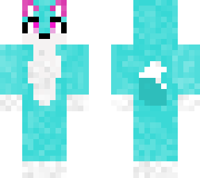blue furry | Minecraft Skin
