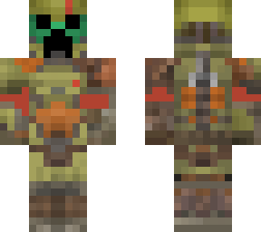 Doom guy | Minecraft Skin