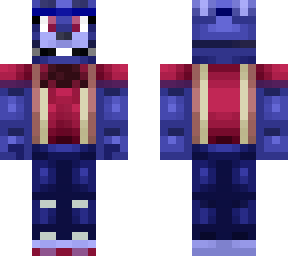 Glamrock bonnie (sorta from ruin) | Minecraft Skin