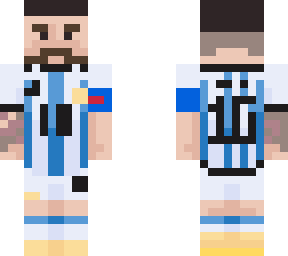 messi world cup | Minecraft Skins