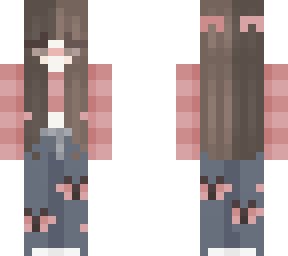 soft girl pink | Minecraft Skins