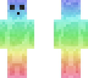 Rainbow Slime Minecraft Skin