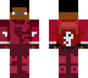 Red suit | Minecraft Skin