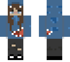 Shark girl | Minecraft Skin