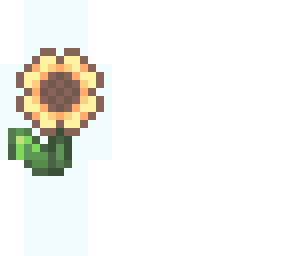 sunflower / pixelart :> | Minecraft Skin