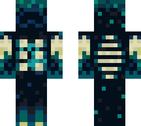 Warden | Minecraft Skin