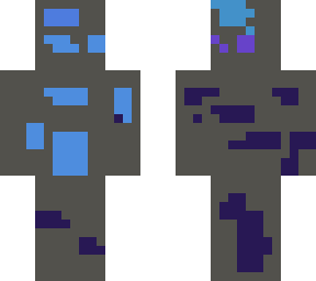 Blue ore | Minecraft Skin