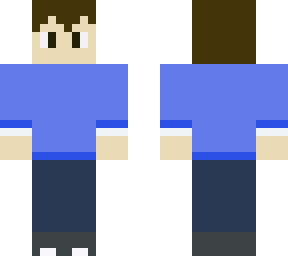 jeans and blue shirt | Minecraft Skins