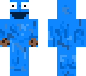 cookie monster | Minecraft Skins