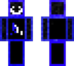Cool Neon Smiling Dude | Minecraft Skin
