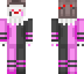 D21 pink jester girl finish | Minecraft Skin